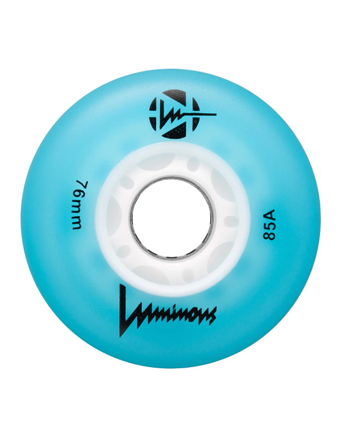 Luminous LED Glow Inline Wheel 4 Pack | 76mm/Blue – SoCal Skates