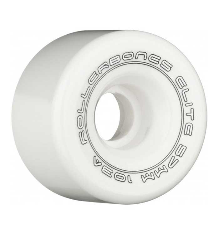 RollerBones Wheels | Elite 8PK 62X30 103A White – SoCal Skates
